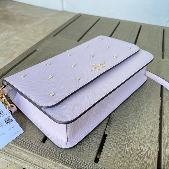 kate spade | Bags | Bundle Kate Spade Madison Studded Faux Pearls Flap ...